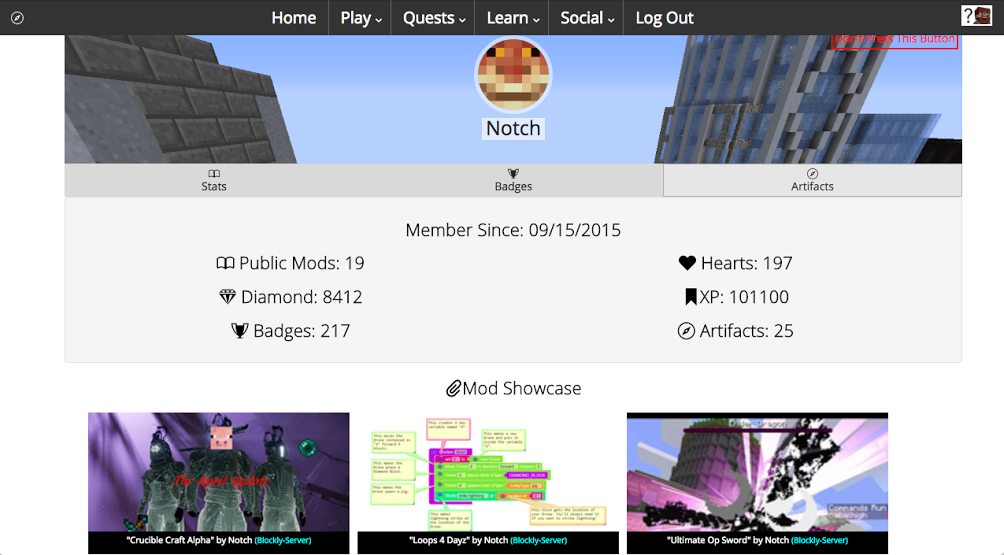 New Way to Show Off Your Mods: User Profile Pages - LearnToMod